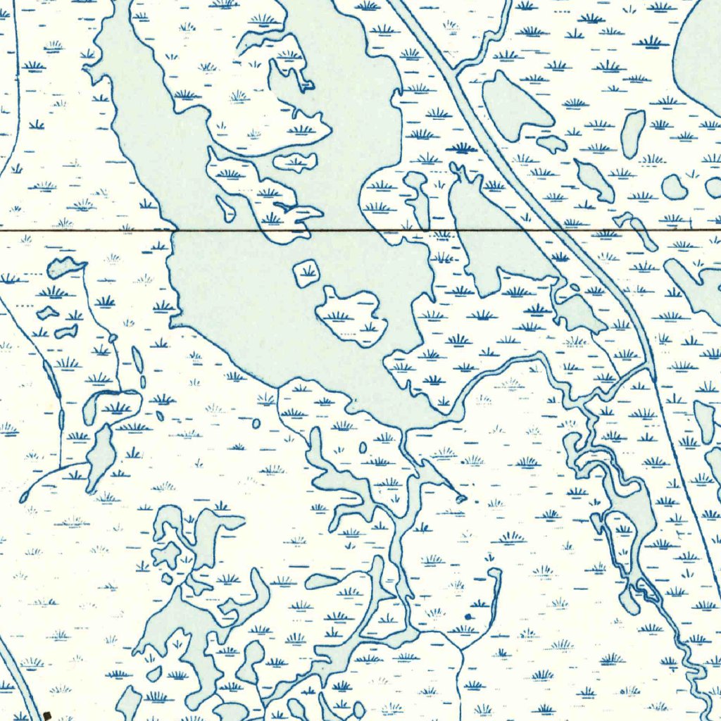 Mink Bayou, LA (1954, 31680-Scale) Map by United States Geological ...