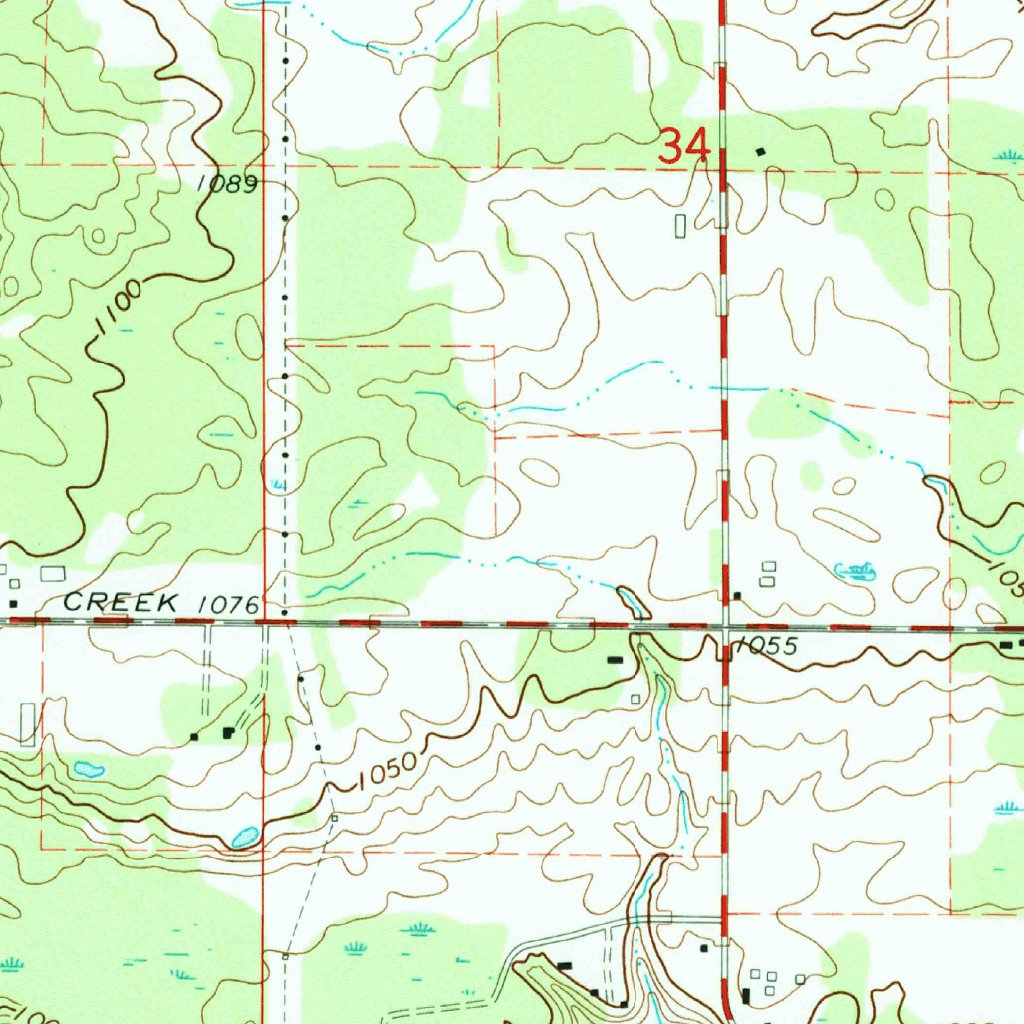 Mio, MI (1972, 24000-Scale) Map by United States Geological Survey ...