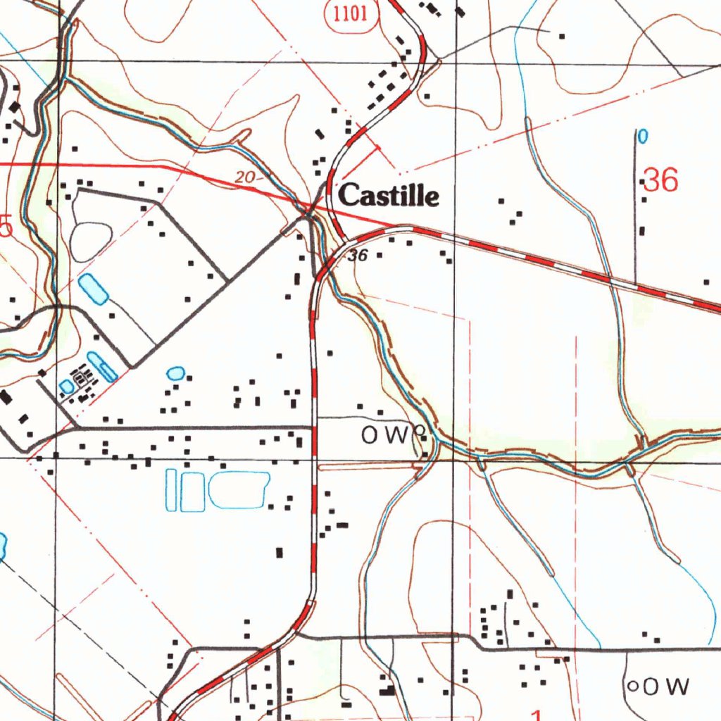 Mire, LA (1998, 24000-Scale) Map by United States Geological Survey ...