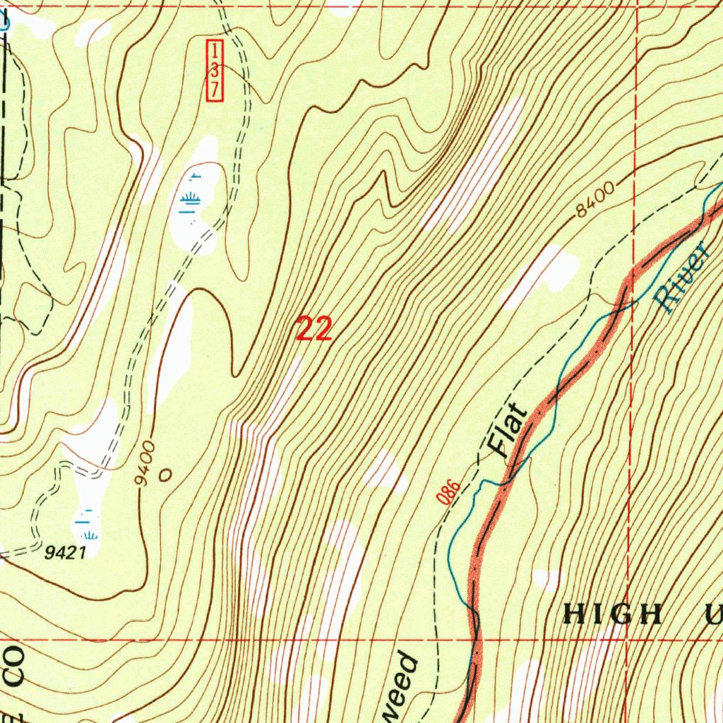 Mirror Lake, UT (1998, 24000-Scale) Map by United States Geological ...