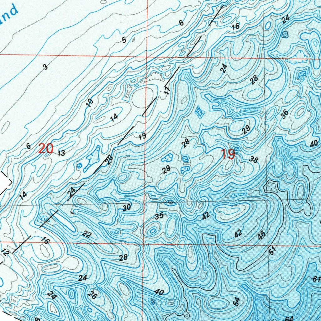 Mississippi River Delta, LA (1983, 100000-Scale) Map by United States ...