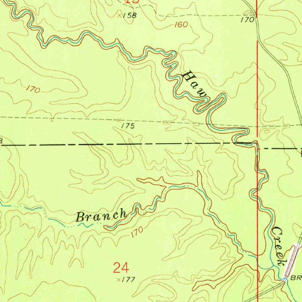 Mist NW, AR (1960, 24000-Scale) Map by United States Geological Survey ...