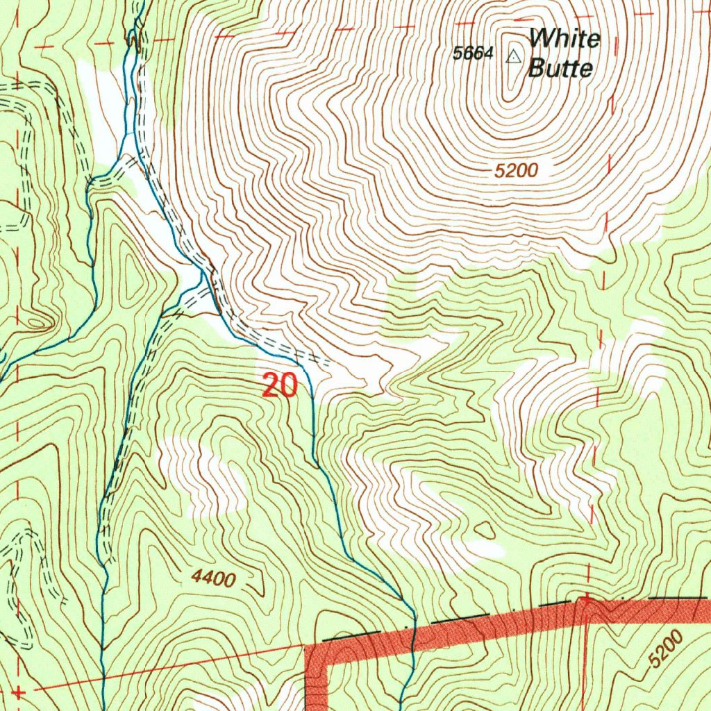 Mitchell, OR (1992, 24000-Scale) Map by United States Geological Survey ...