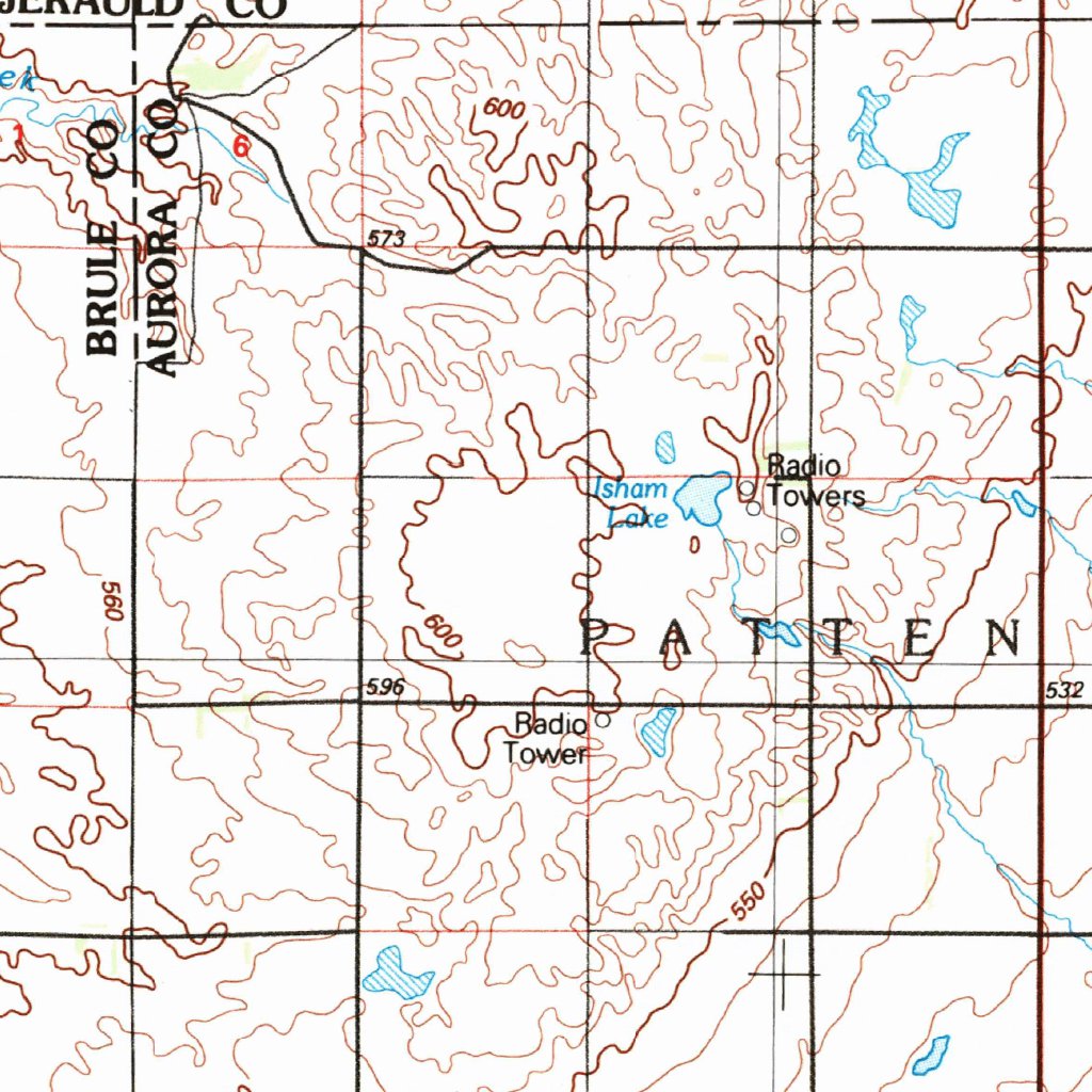 Mitchell, SD (1986, 100000-Scale) Map by United States Geological ...