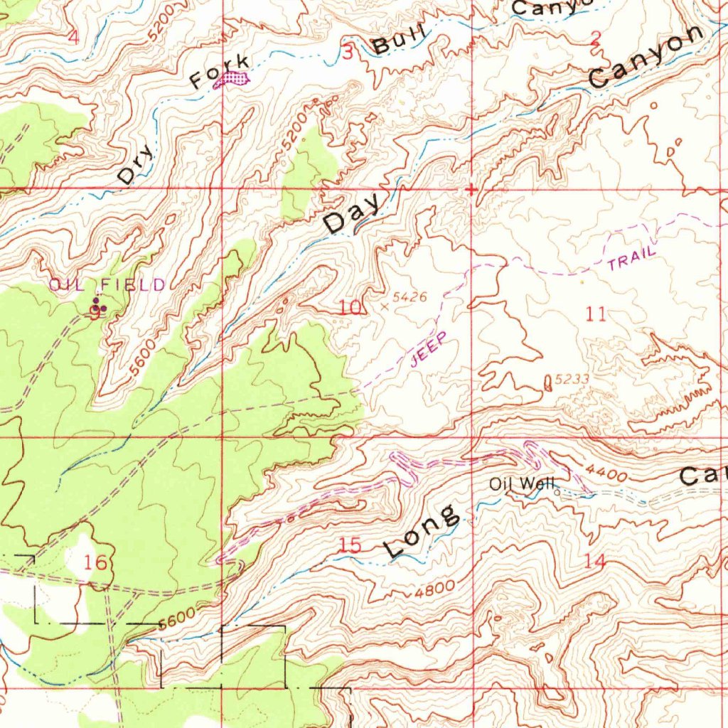 Moab, UT (1959, 62500-Scale) Map by United States Geological Survey ...