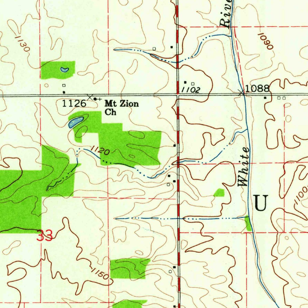 Modoc, IN (1960, 24000-Scale) Map by United States Geological Survey ...