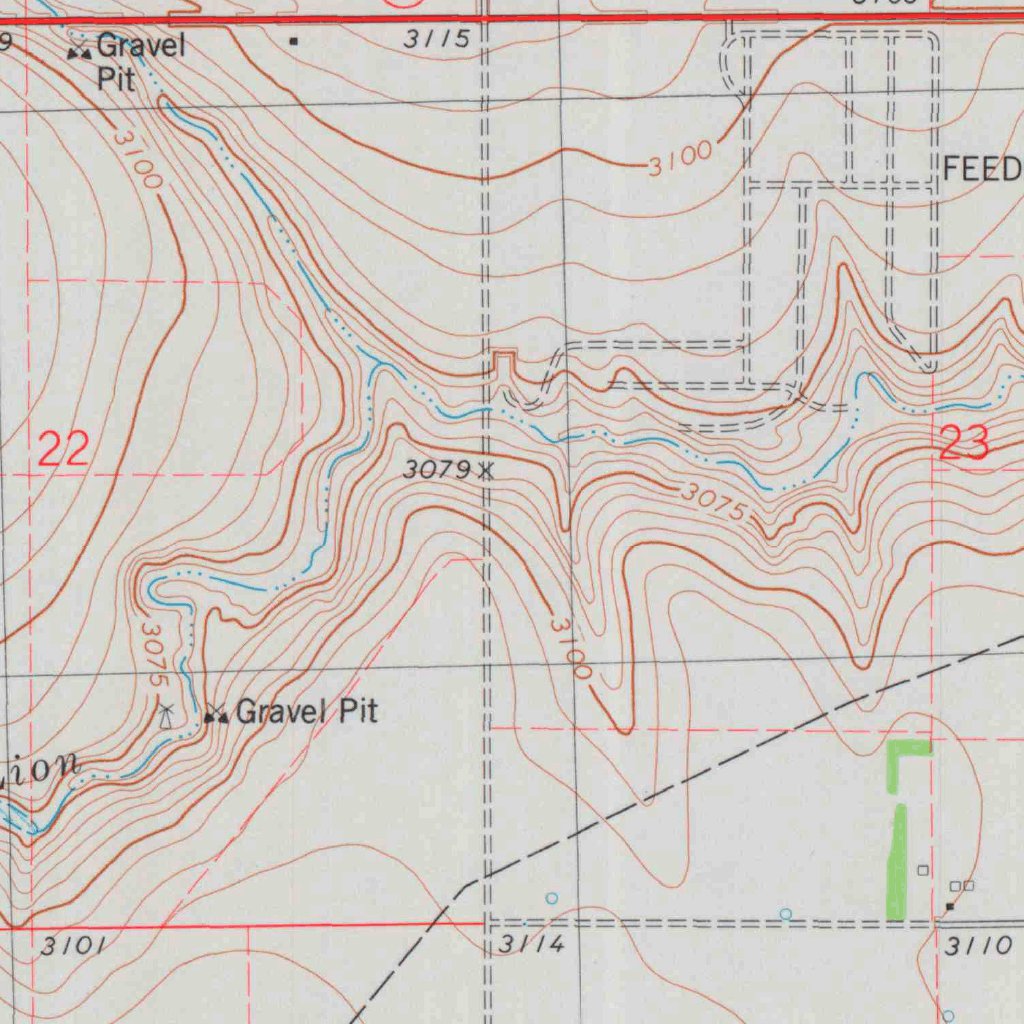 Modoc, KS (1976, 24000-Scale) Map by United States Geological Survey ...