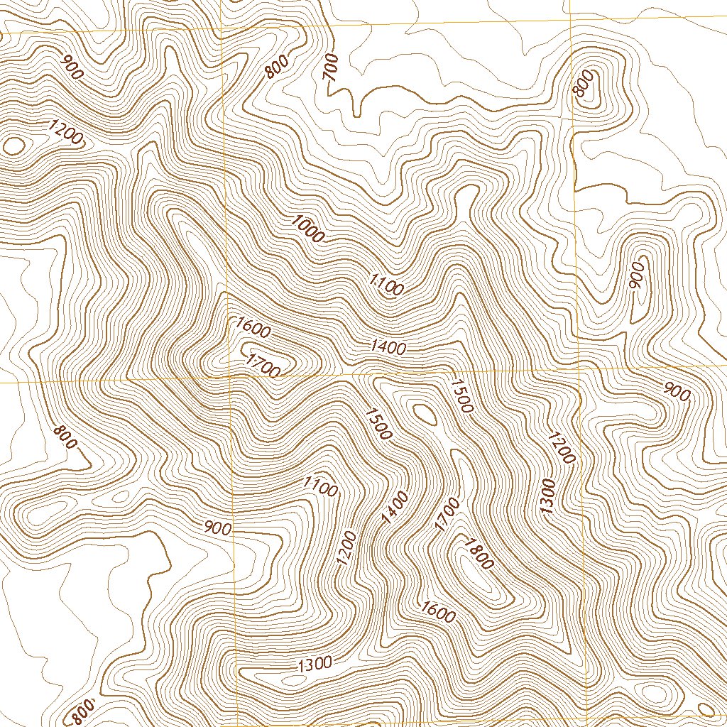 Mohawk Mountains SE, AZ (2021, 24000-Scale) Map by United States ...