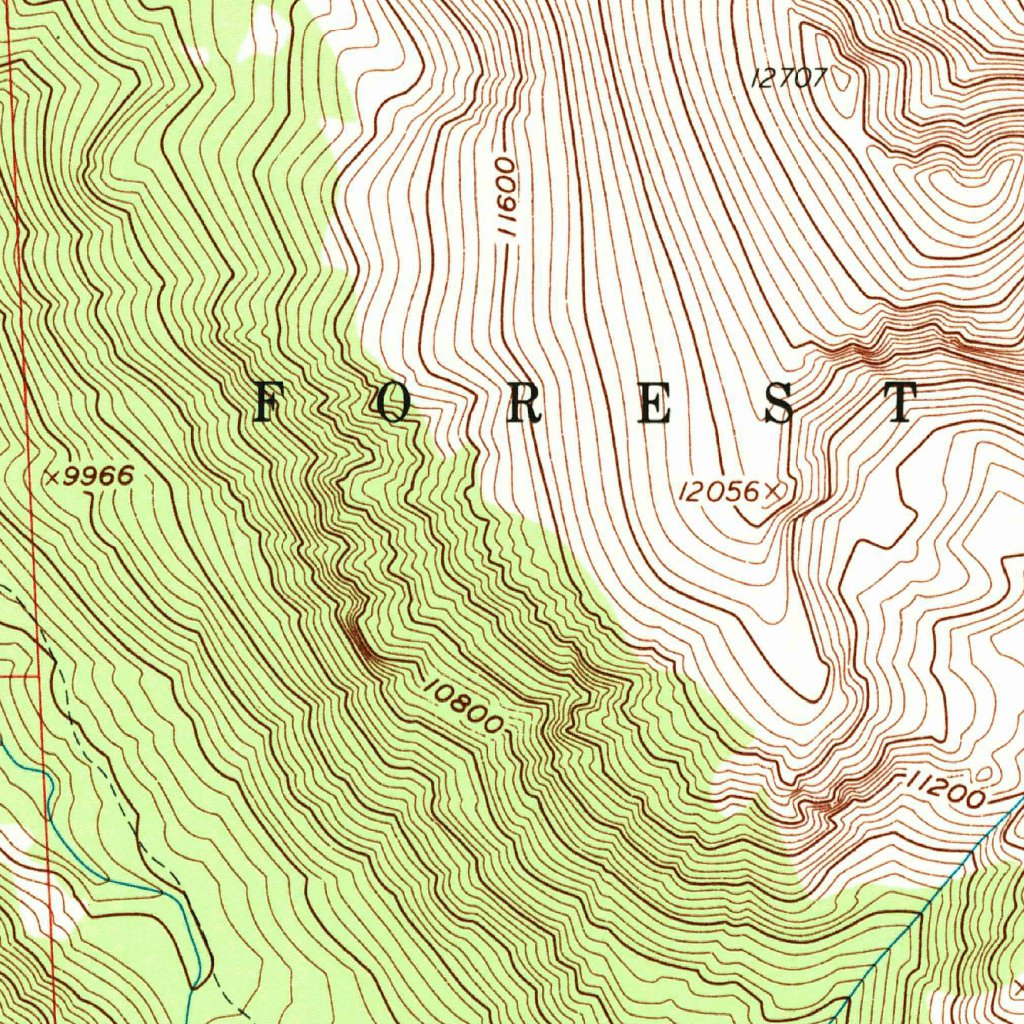 Monarch Lake, CO (1958, 24000-Scale) Map by United States Geological ...