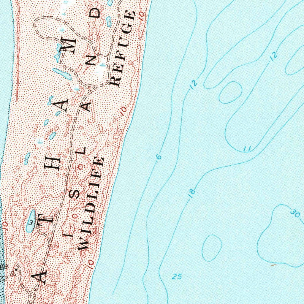 Monomoy Point, MA (1964, 24000-Scale) Map by United States Geological ...