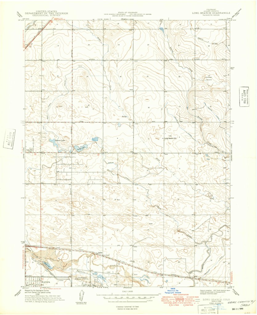 Montbello, CO (1972, 24000-Scale) Map by United States Geological ...