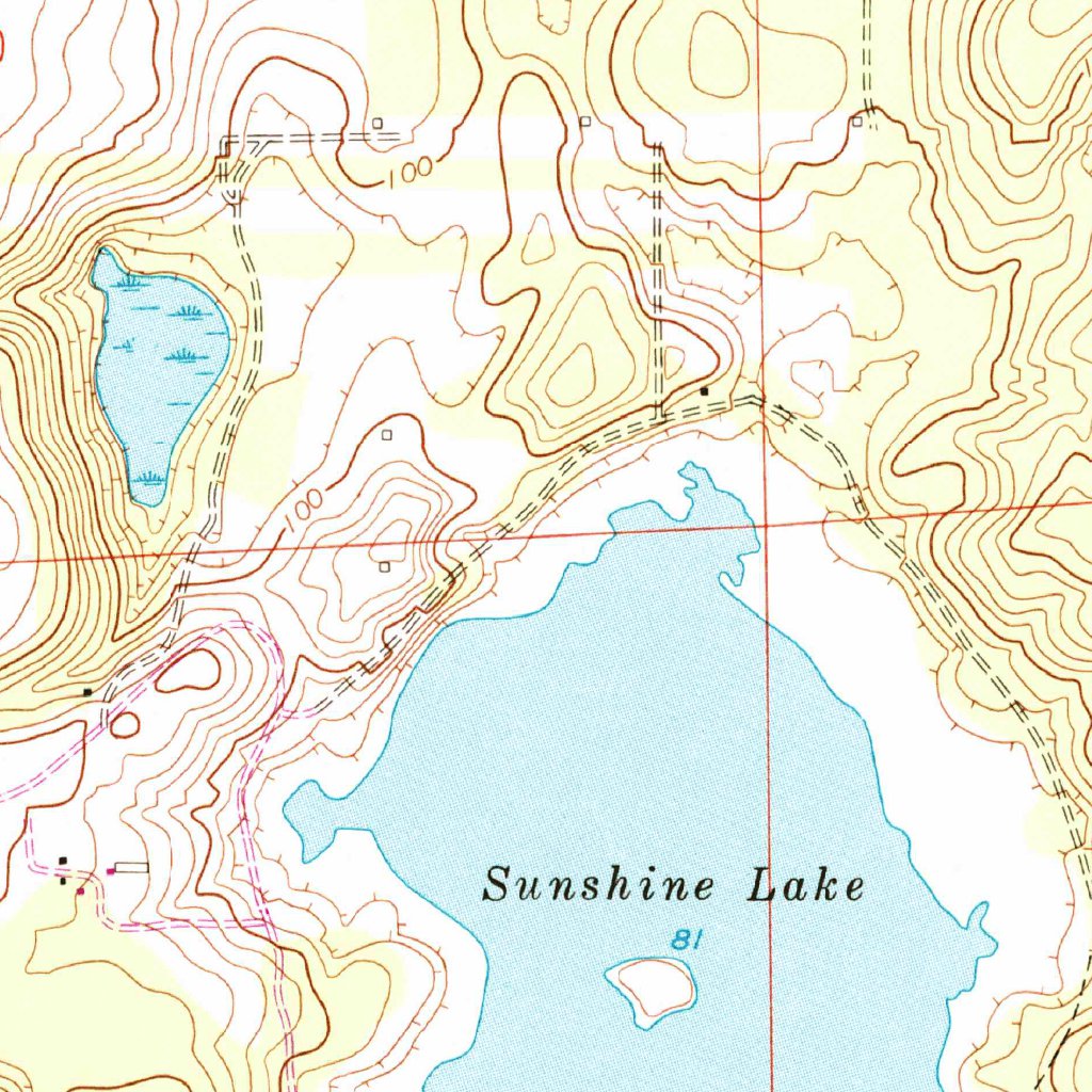 Monteocha, FL (1966, 24000-Scale) Map by United States Geological ...