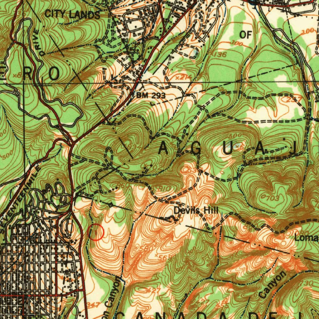 Monterey, CA (1941, 62500-Scale) Map by United States Geological Survey ...