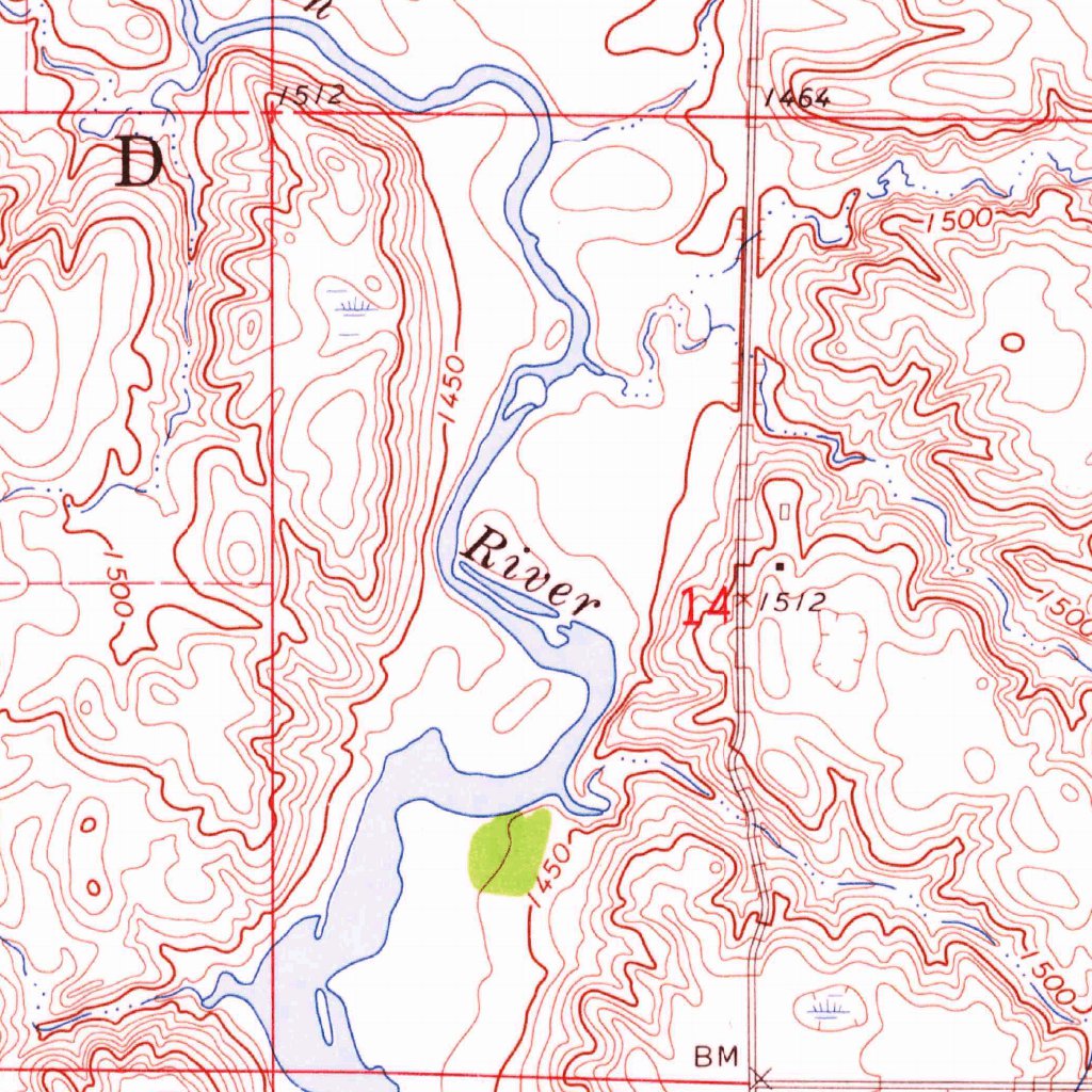 Montrose, SD (1964, 24000-Scale) Map by United States Geological Survey ...