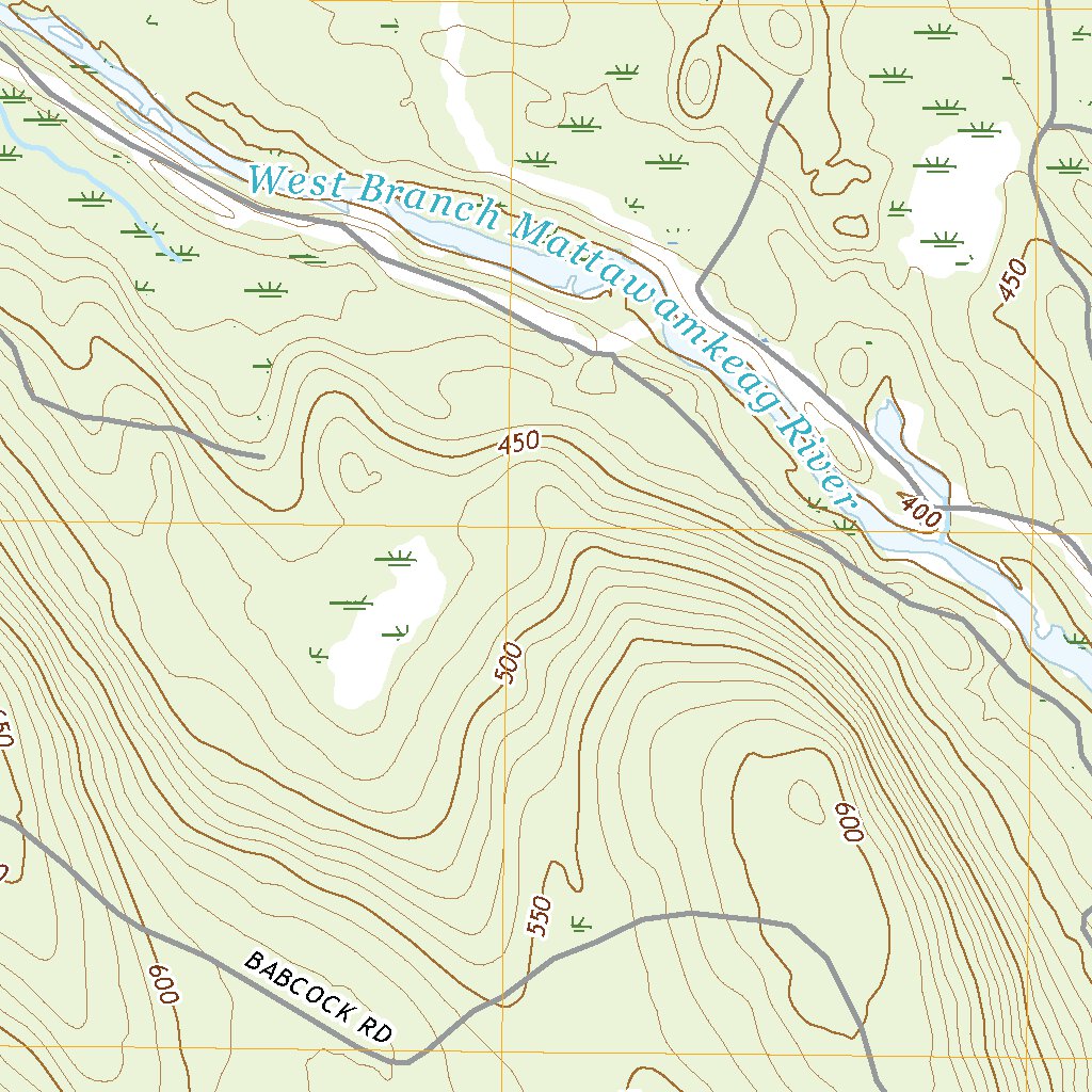 Monument Brook, ME (2021, 24000-Scale) Map by United States Geological ...
