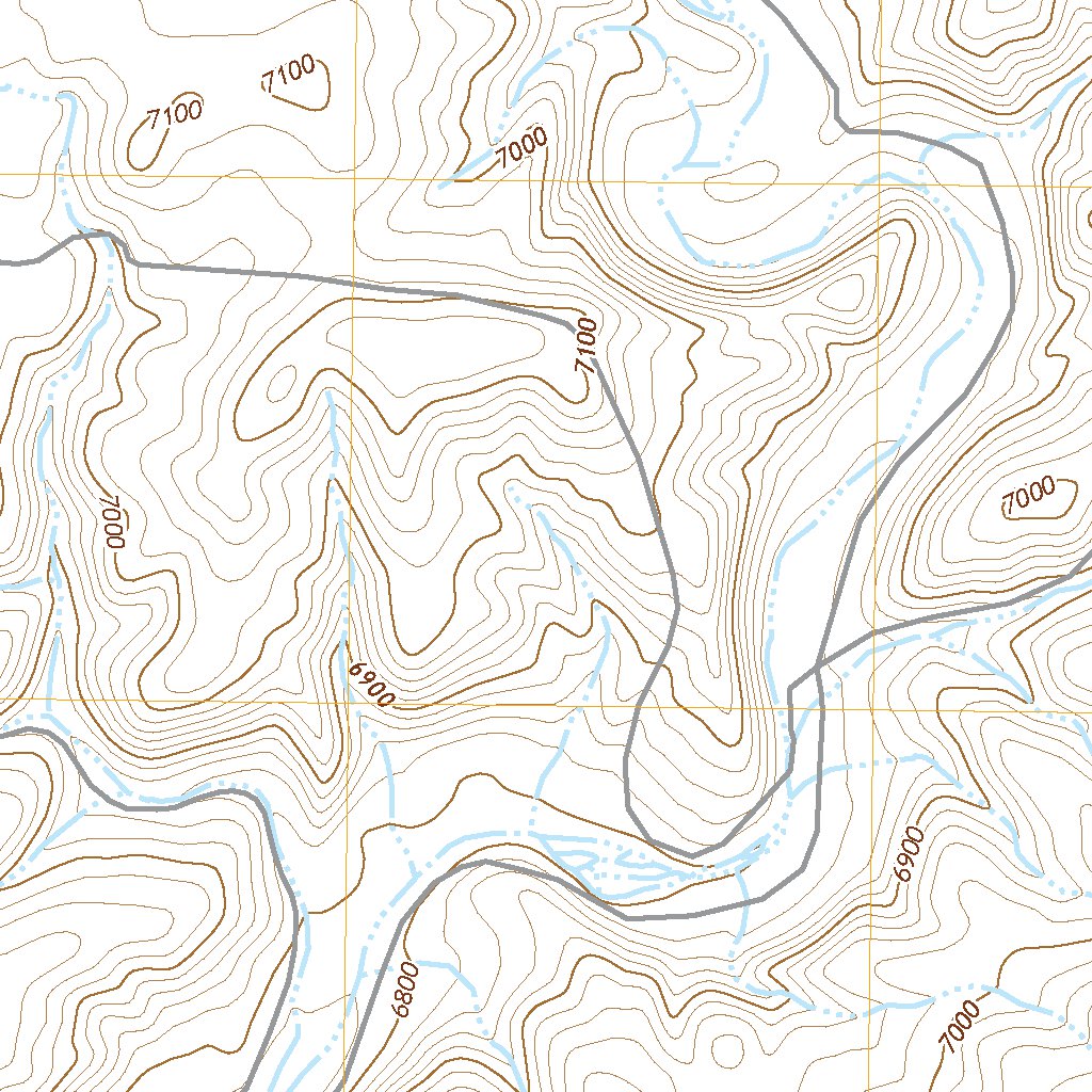 Monument Butte, WY (2017, 24000-Scale) Map by United States Geological ...
