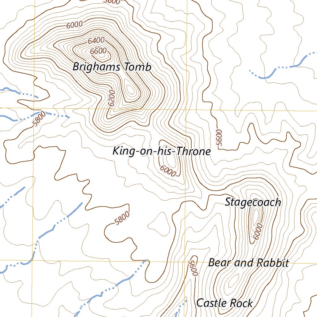 Monument Pass, UT (2023, 24000-Scale) Map by United States Geological ...
