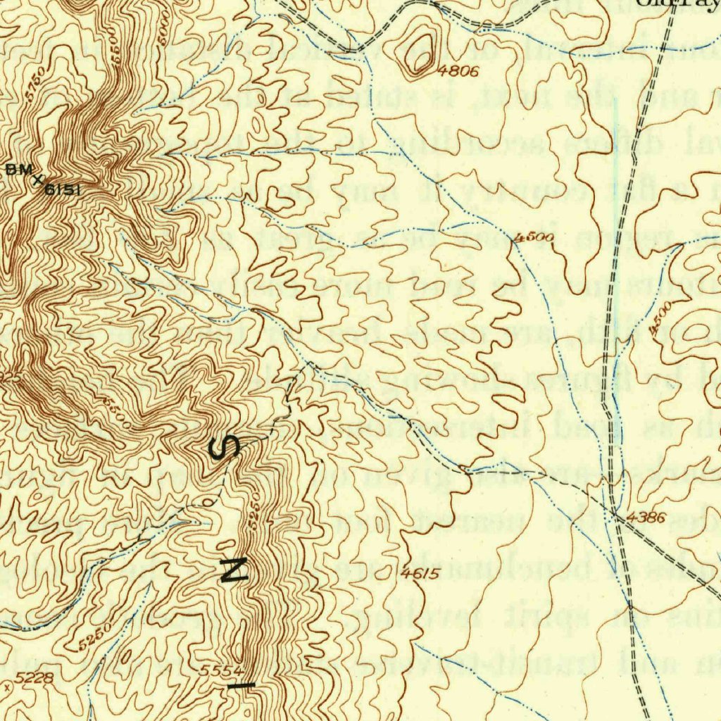 Monument Spring, TX (1921, 62500-Scale) Map by United States Geological ...