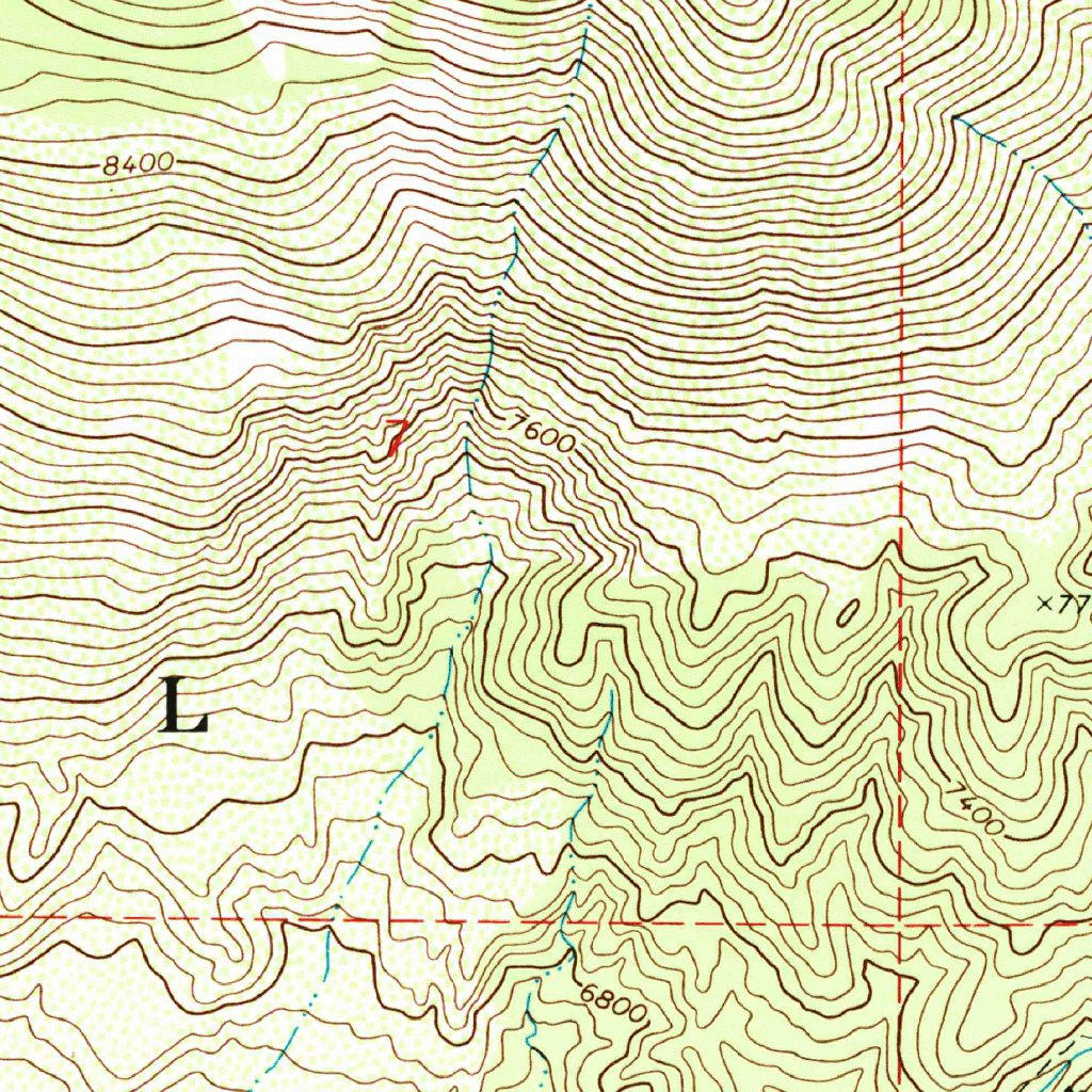 Moonridge, CA (1970, 24000-Scale) Map by United States Geological ...