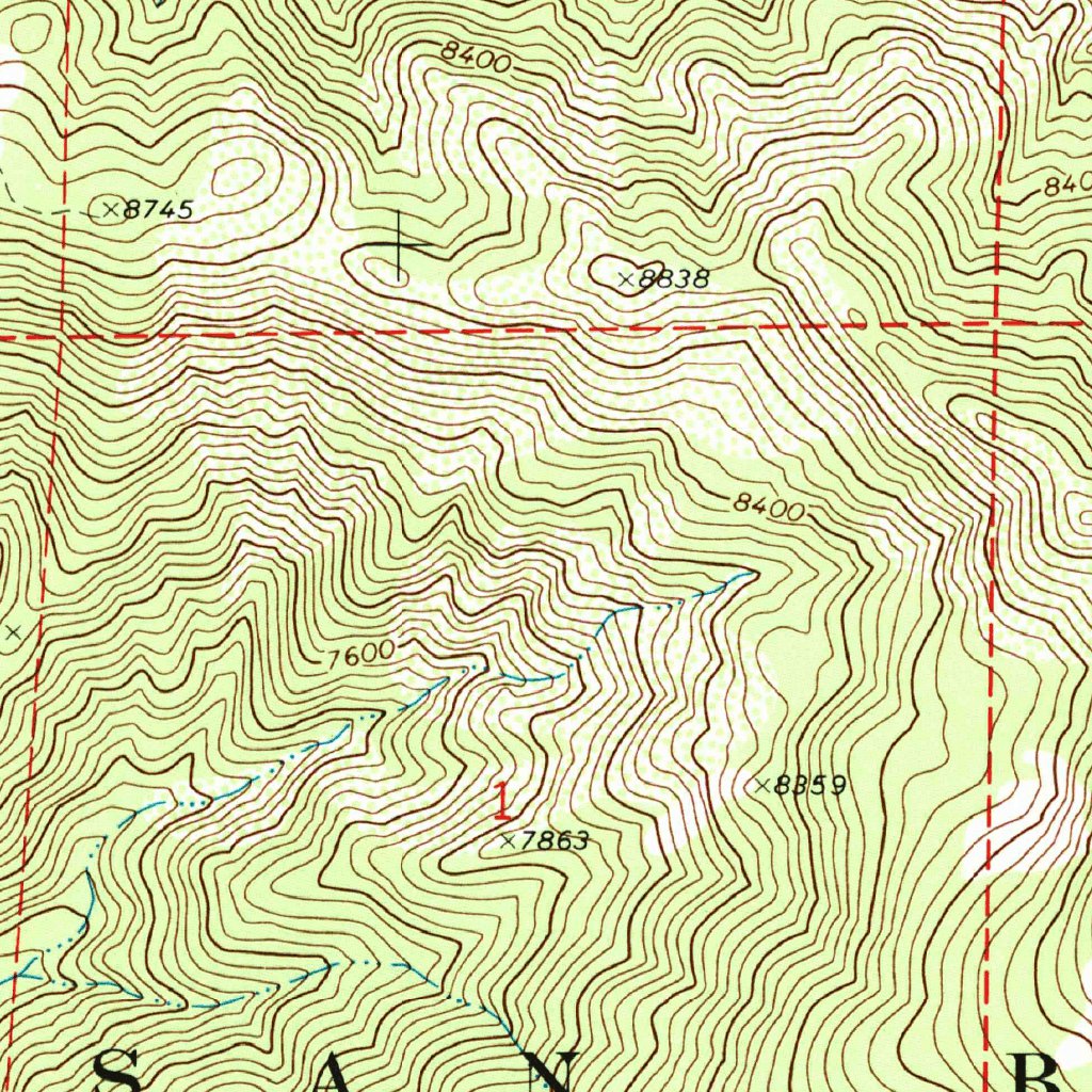 Moonridge, CA (1970, 24000-Scale) Map by United States Geological ...