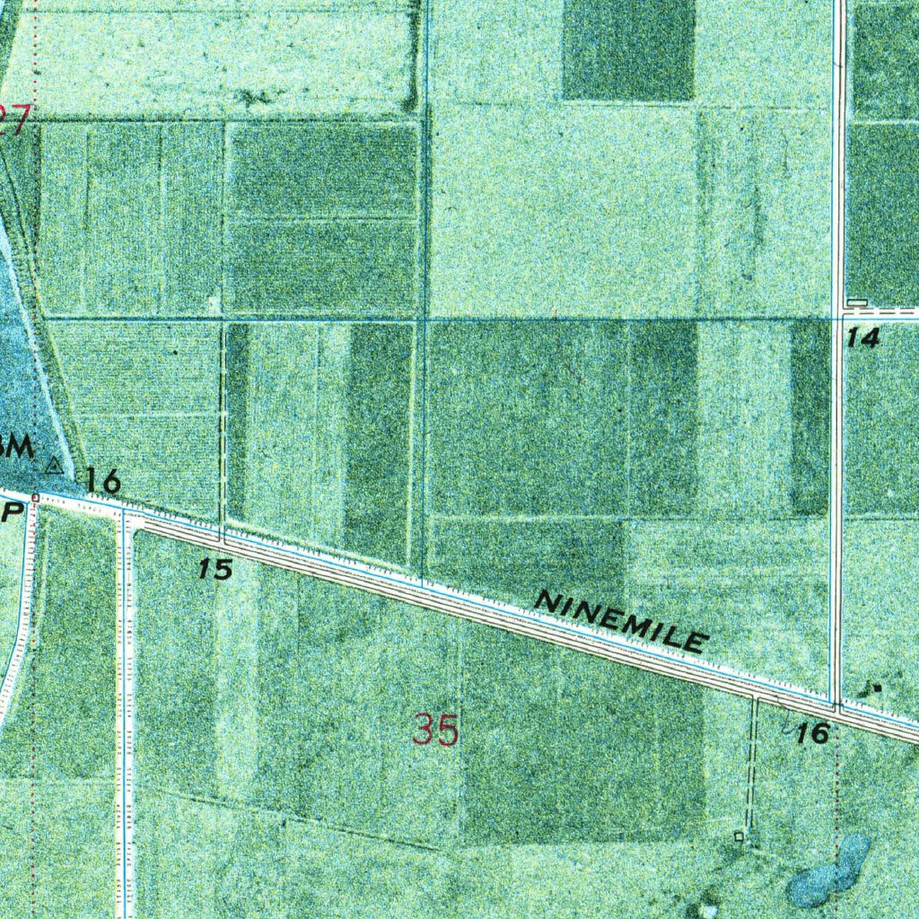 Moore Haven, FL (1970, 24000-Scale) Map by United States Geological ...
