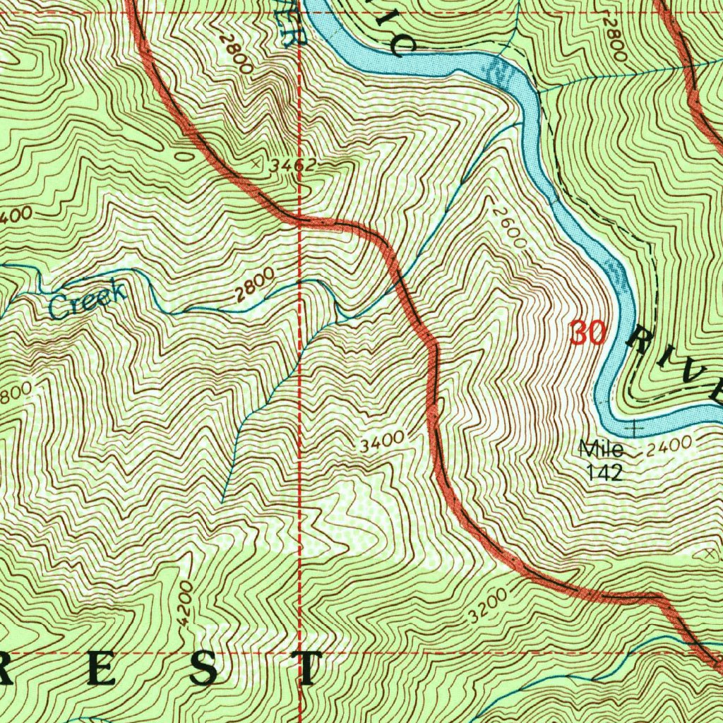 Moose Ridge, ID (1995, 24000-Scale) Map by United States Geological ...