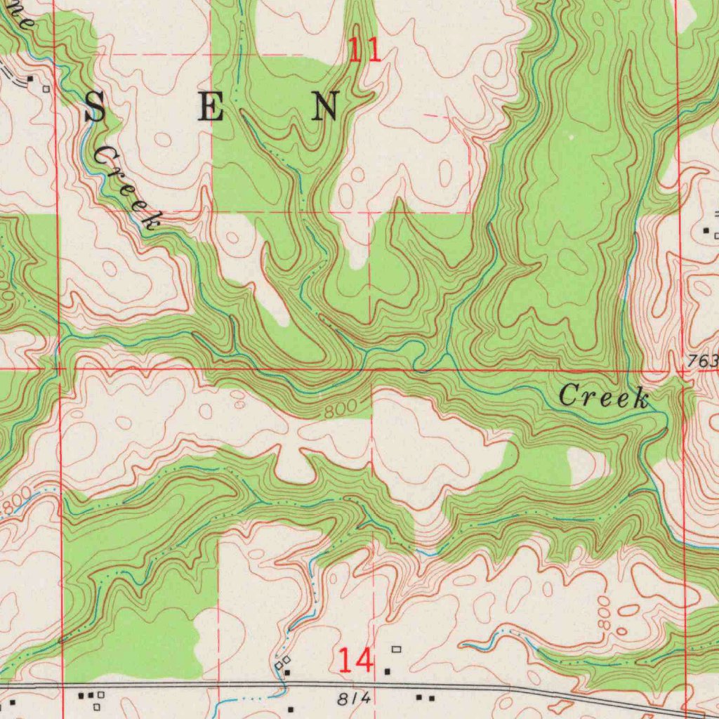 Moquah, WI (1964, 24000-Scale) Map by United States Geological Survey ...