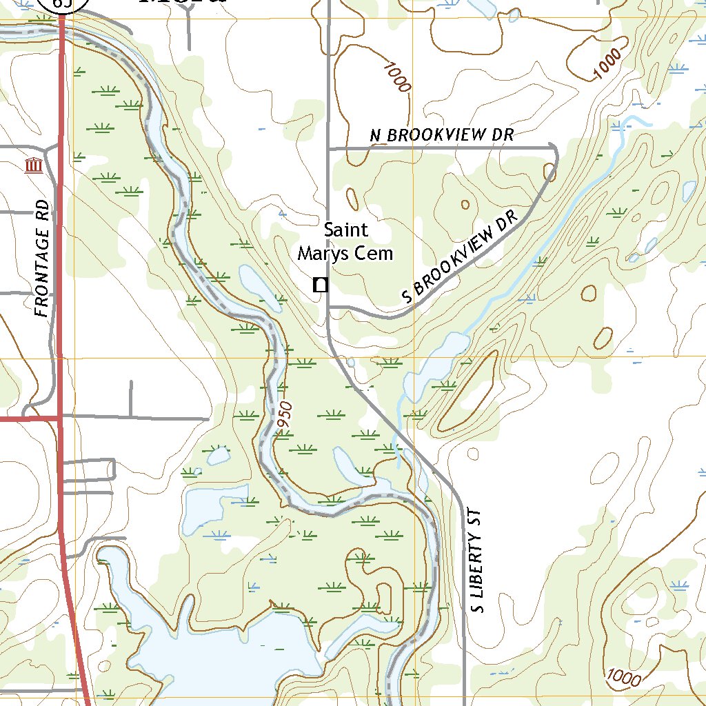 Mora South, MN (2022, 24000-Scale) Map by United States Geological ...