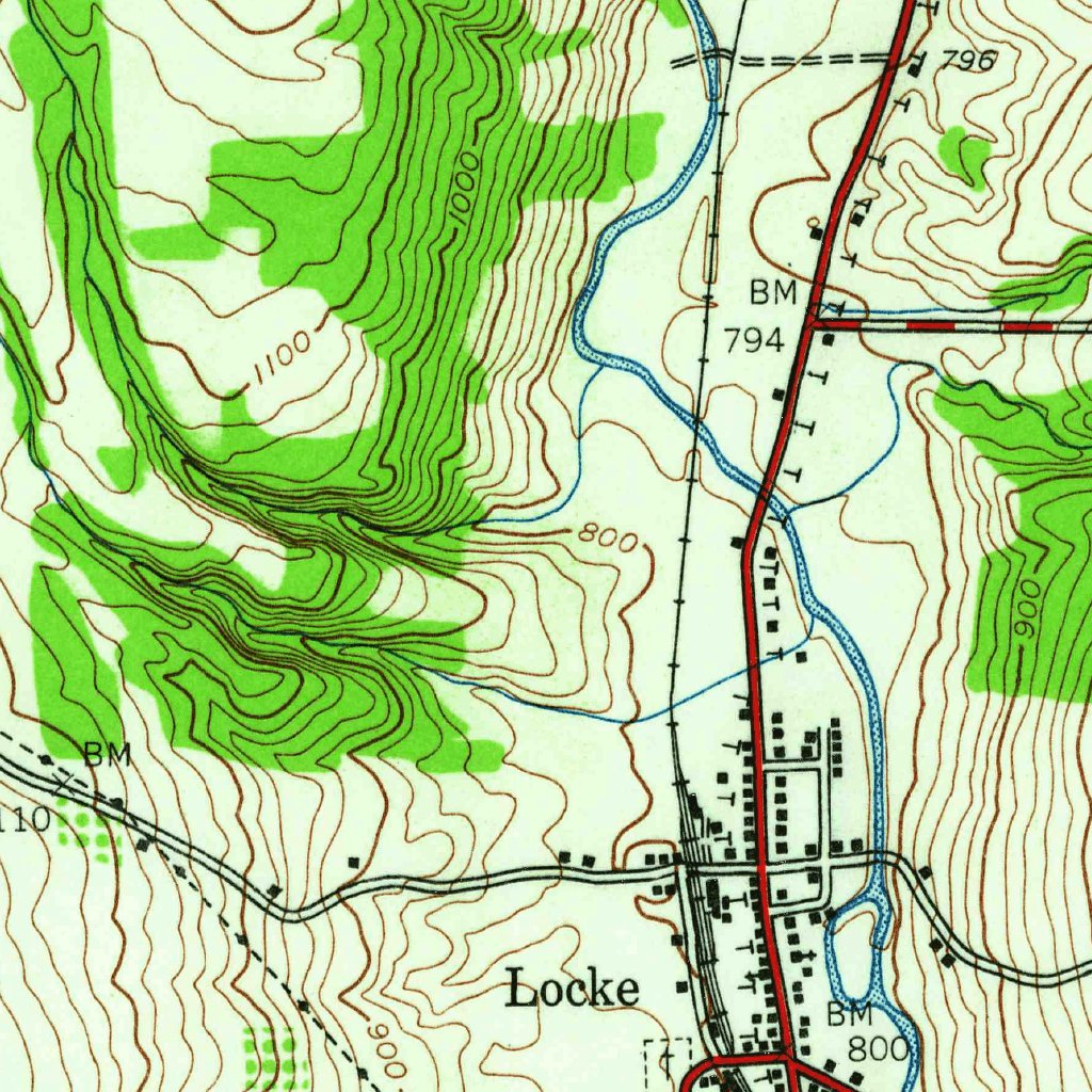 Moravia, NY (1943, 24000-Scale) Map by United States Geological Survey ...
