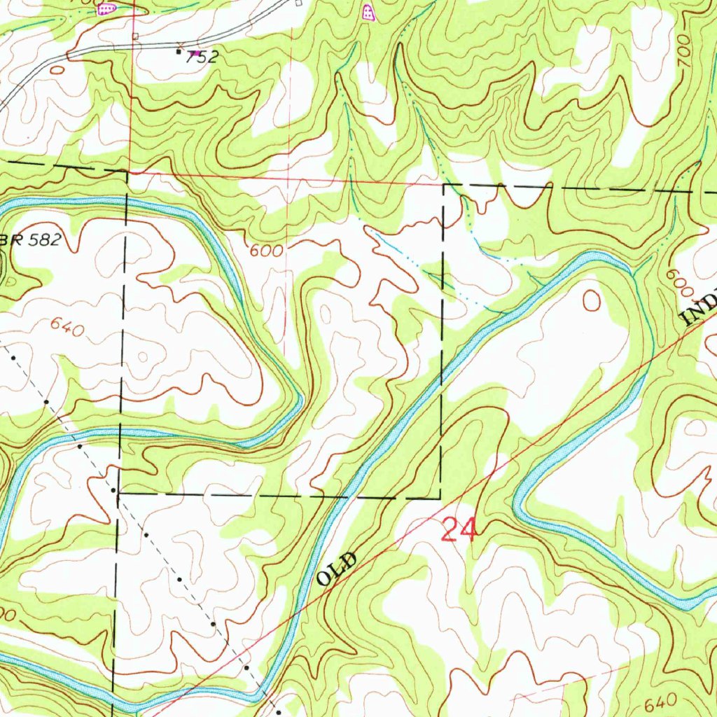 Morganton, AR (1961, 24000-Scale) Map by United States Geological ...