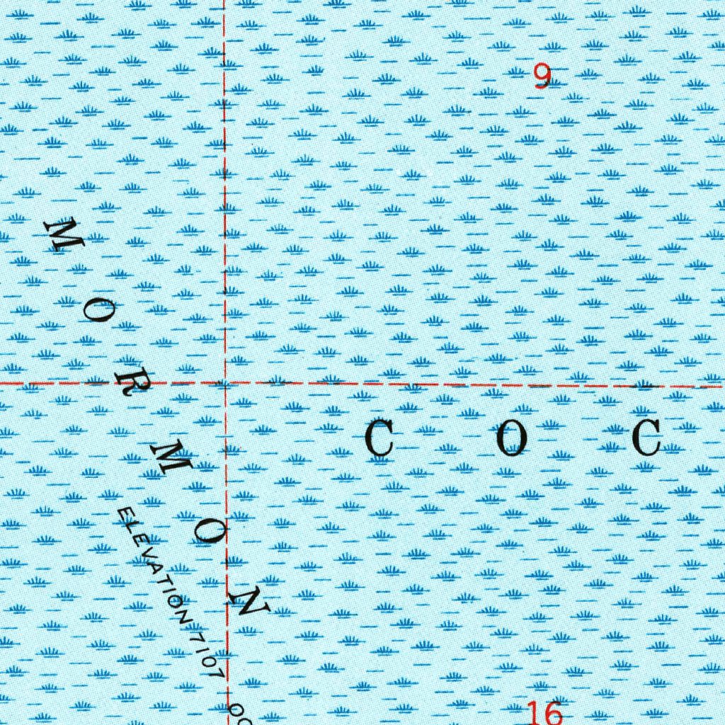 Mormon Lake, AZ (1965, 24000-Scale) Map by United States Geological ...