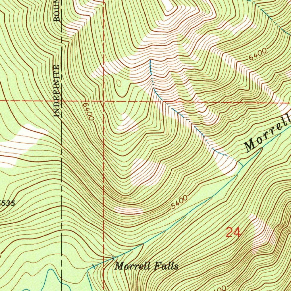 Morrell Lake, MT (1970, 24000-Scale) Map by United States Geological ...