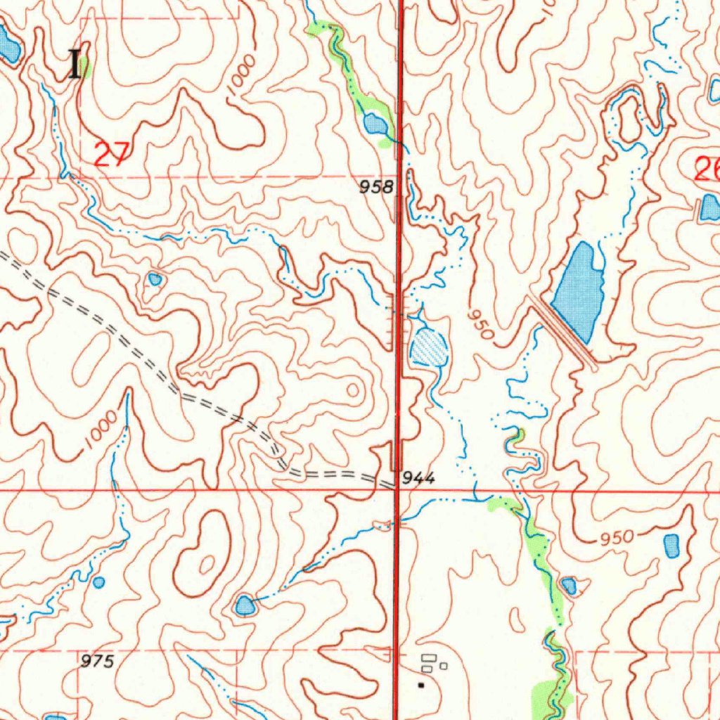 Morrison, OK (1972, 24000-Scale) Map by United States Geological Survey ...
