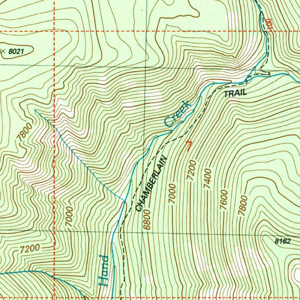 Mosquito Peak, ID (2004, 24000-Scale) Map by United States Geological ...
