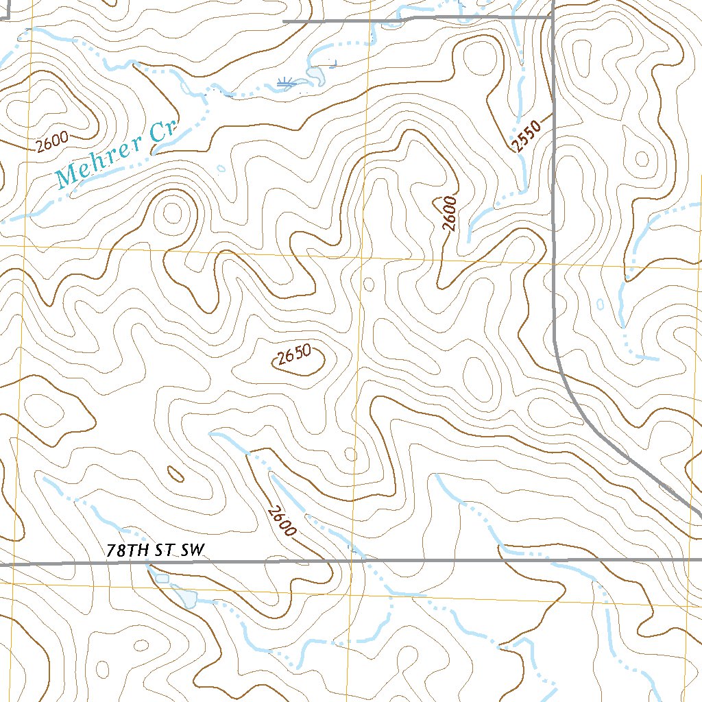 Mott SW, ND (2020, 24000-Scale) Map by United States Geological Survey ...