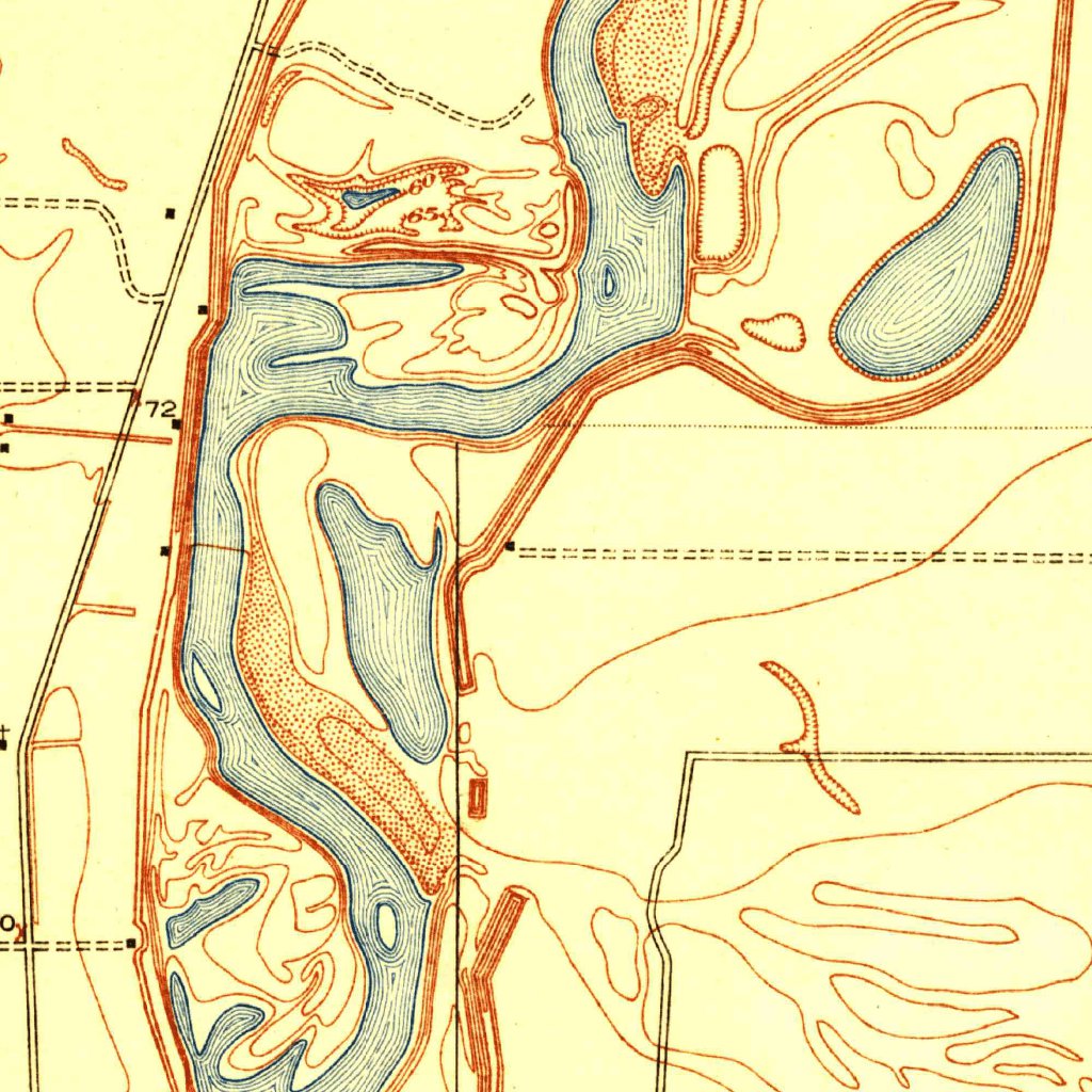 Moulton Weir, CA (1917, 31680-Scale) Map by United States Geological ...