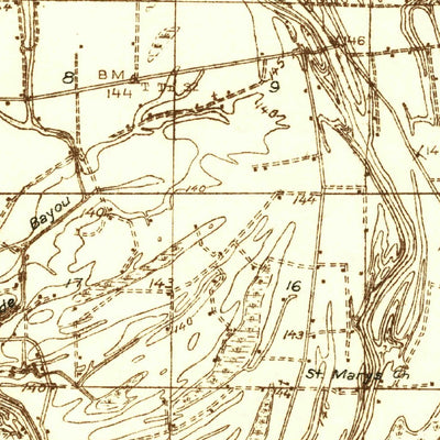 Mound Bayou, MS (1931, 48000-Scale) Map by United States Geological ...