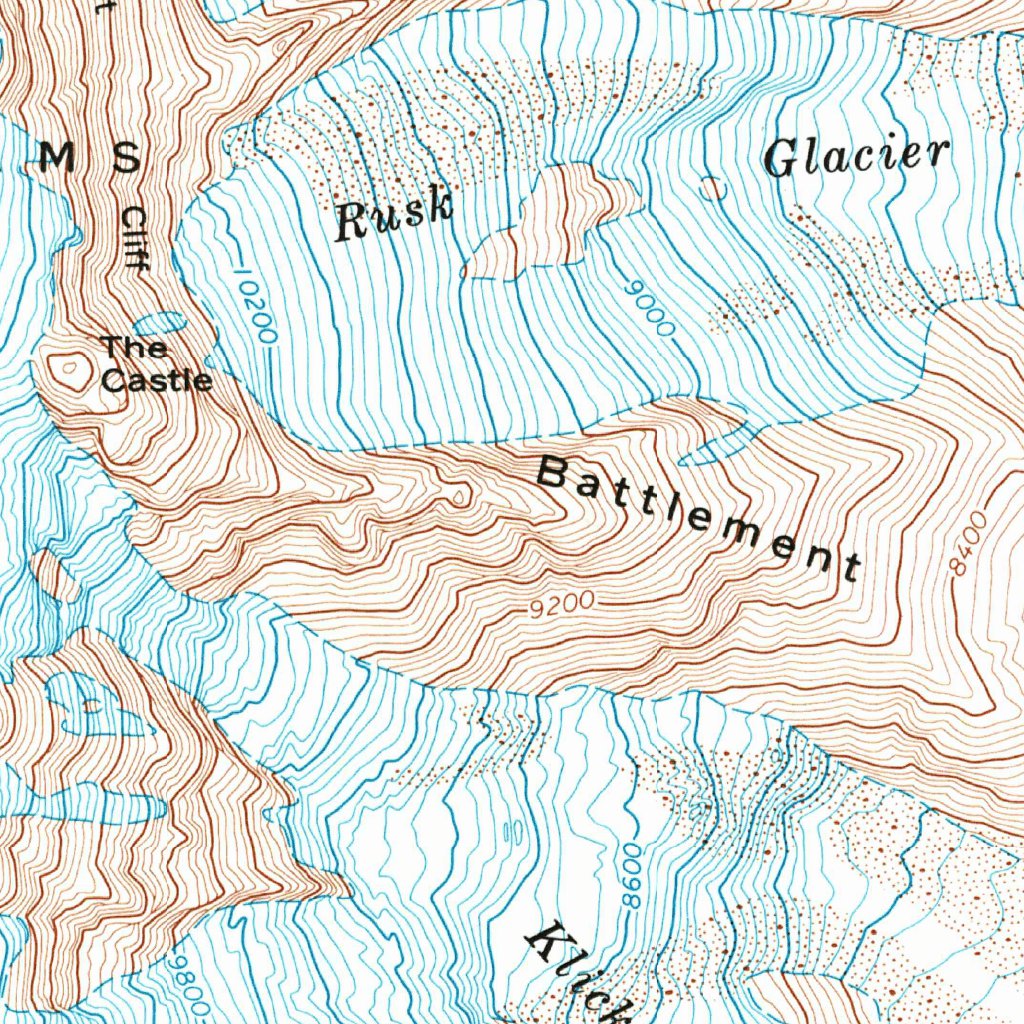 Mount Adams East, WA (1970, 24000-Scale) Map by United States ...