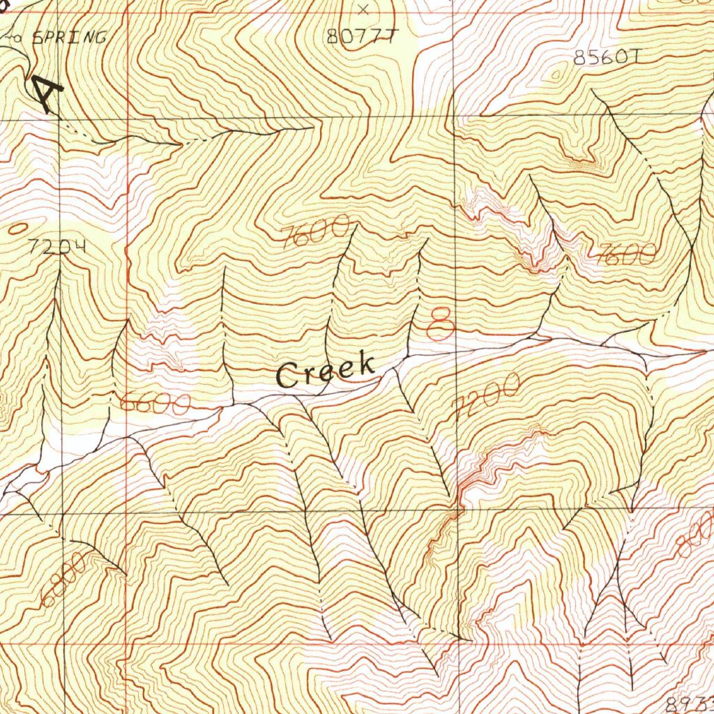 Mount Augusta, NV (1990, 24000-Scale) Map by United States Geological ...
