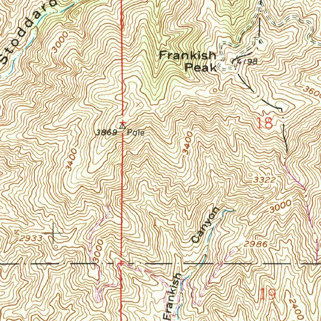 Mount Baldy, CA (1967, 24000-Scale) Map by United States Geological ...