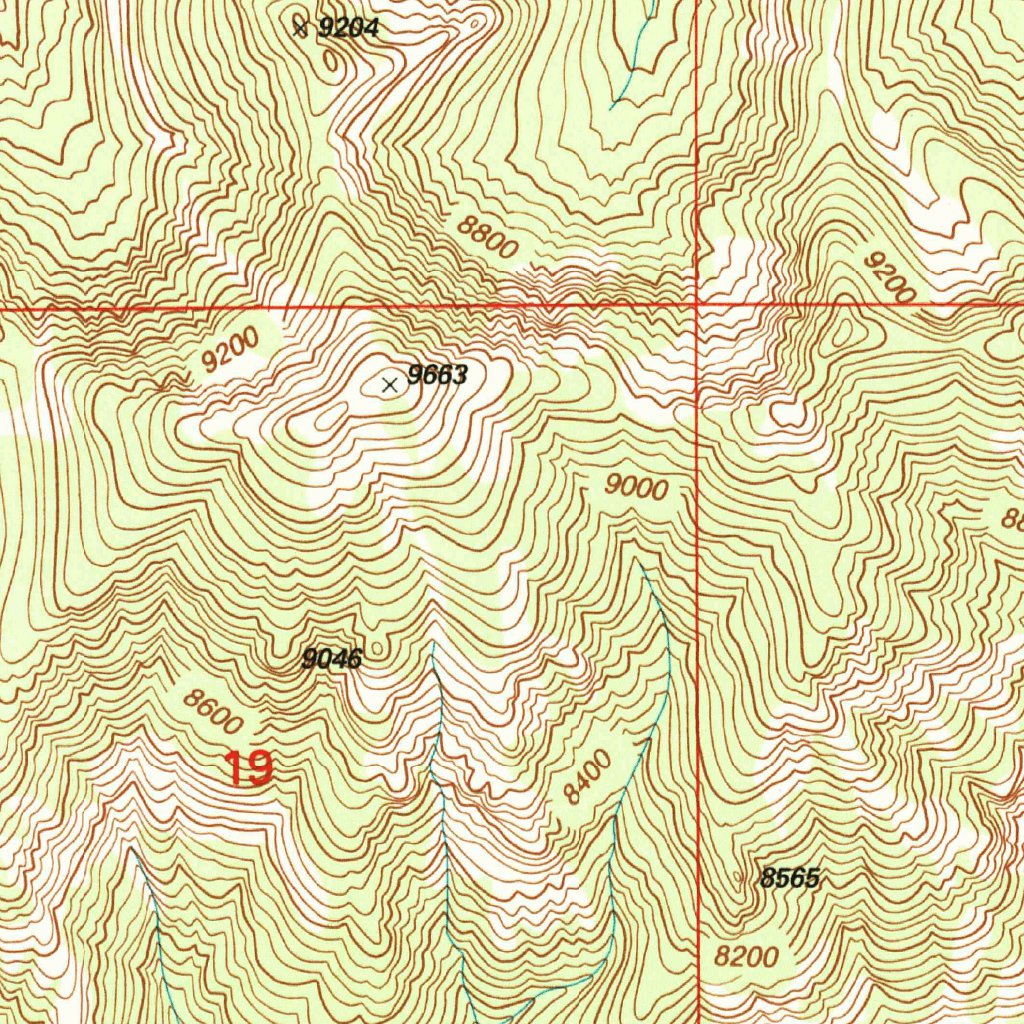 Mount Blackmore, MT (2000, 24000-Scale) Map by United States Geological ...
