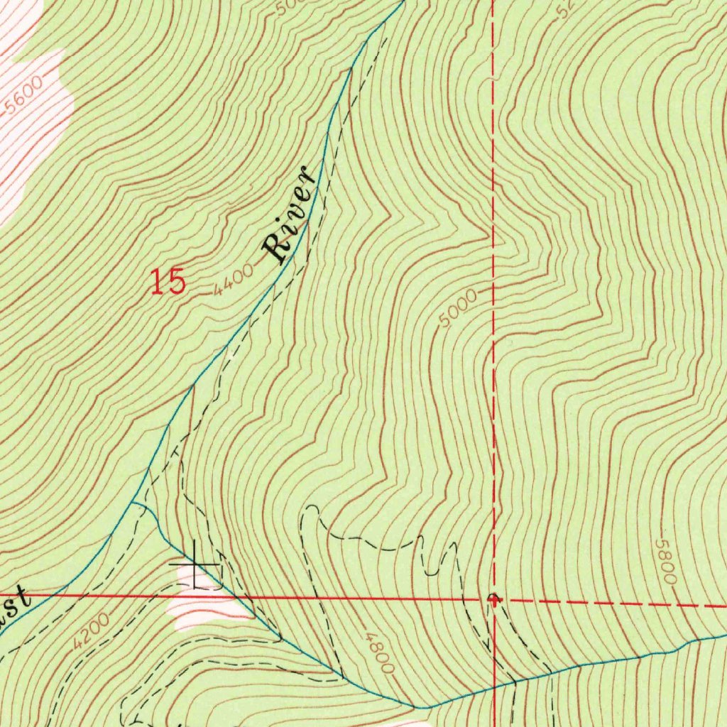 Mount Casey, ID (1968, 24000-Scale) Map by United States Geological ...