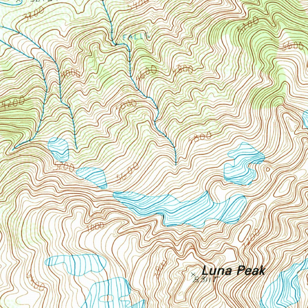 Mount Challenger, WA (1989, 24000-Scale) Map by United States ...
