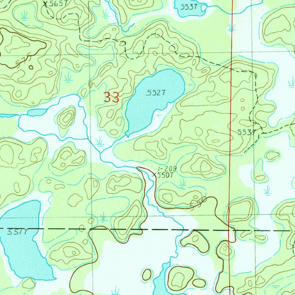 Mount Curwood, MI (1985, 24000-Scale) Map by United States Geological ...