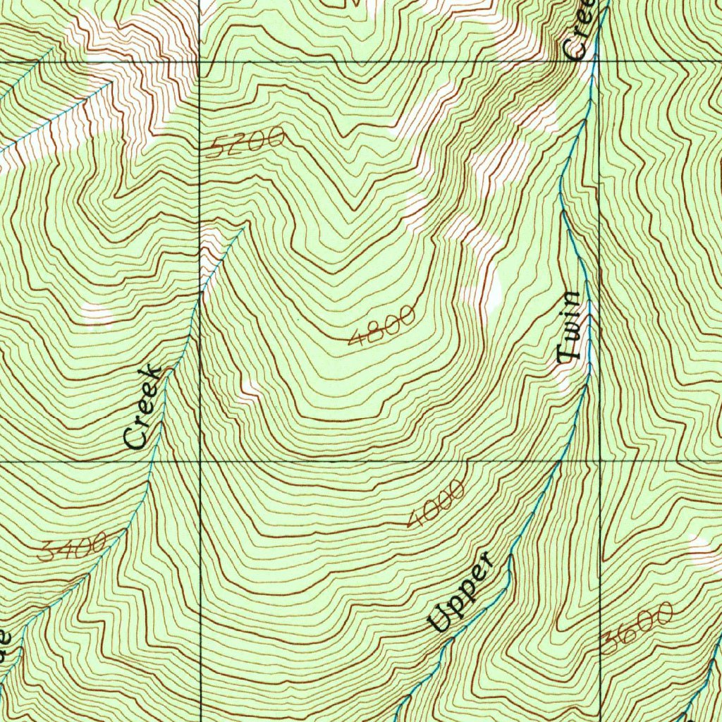 Mount Deception, WA (1990, 24000-Scale) Map by United States Geological ...
