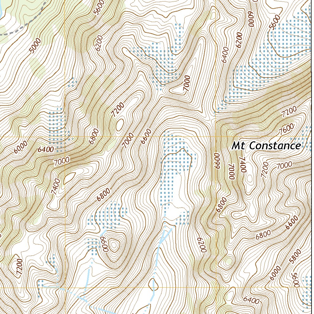 Mount Deception, WA (2020, 24000-Scale) Map by United States Geological ...