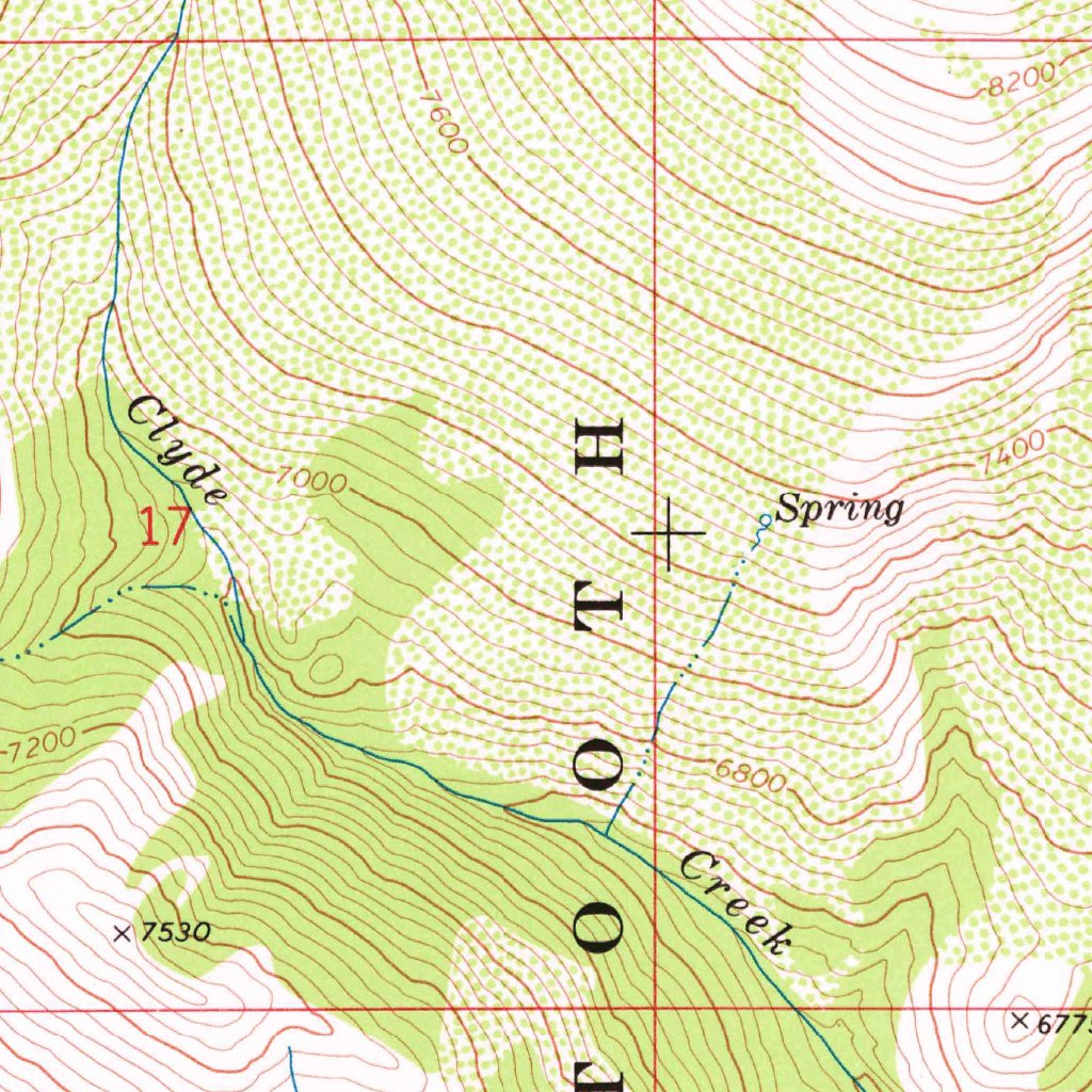 Mount Harrison, ID (1968, 24000-Scale) Map by United States Geological ...