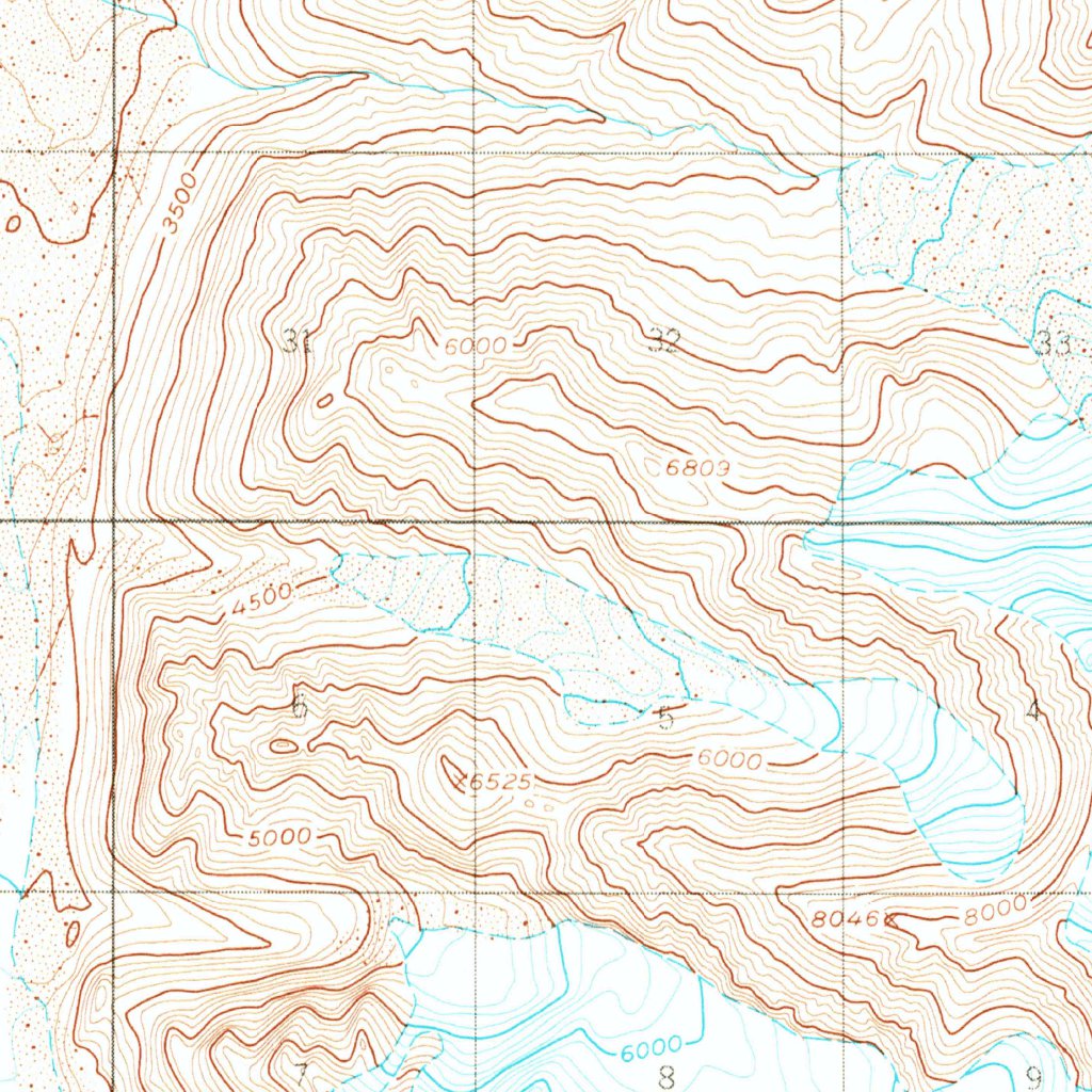 Mount Hayes C-3, AK (1955, 63360-Scale) Map by United States Geological ...