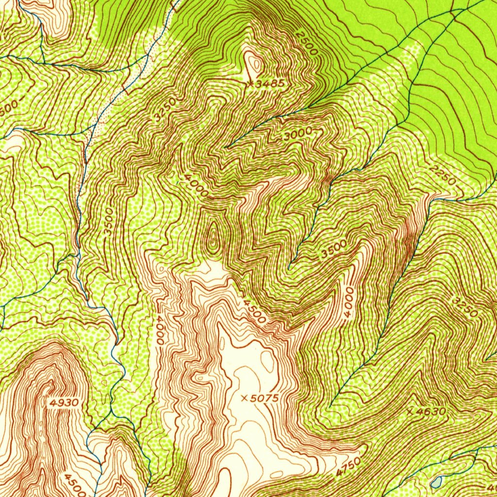 Mount Hayes D-3, AK (1954, 63360-Scale) Map by United States Geological ...