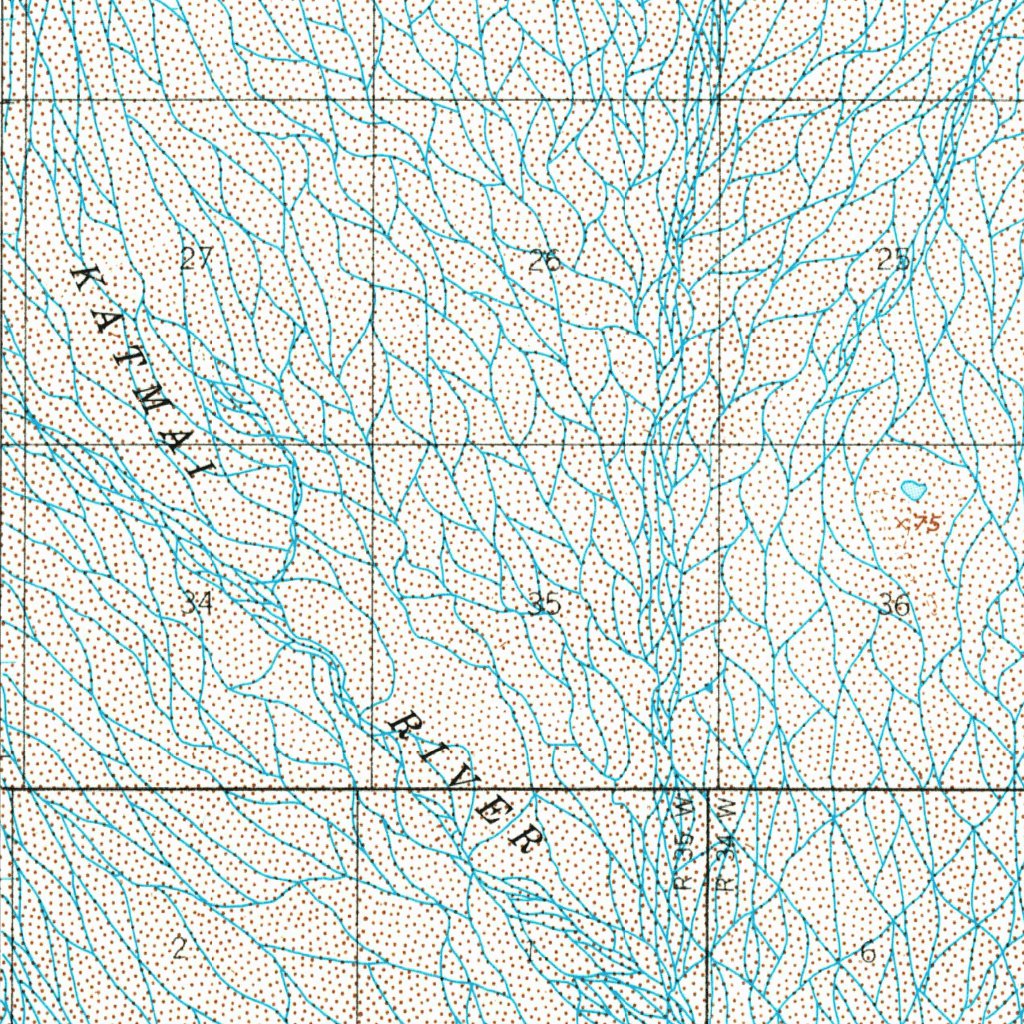 Mount Katmai A-3, AK (1951, 63360-Scale) Map by United States ...